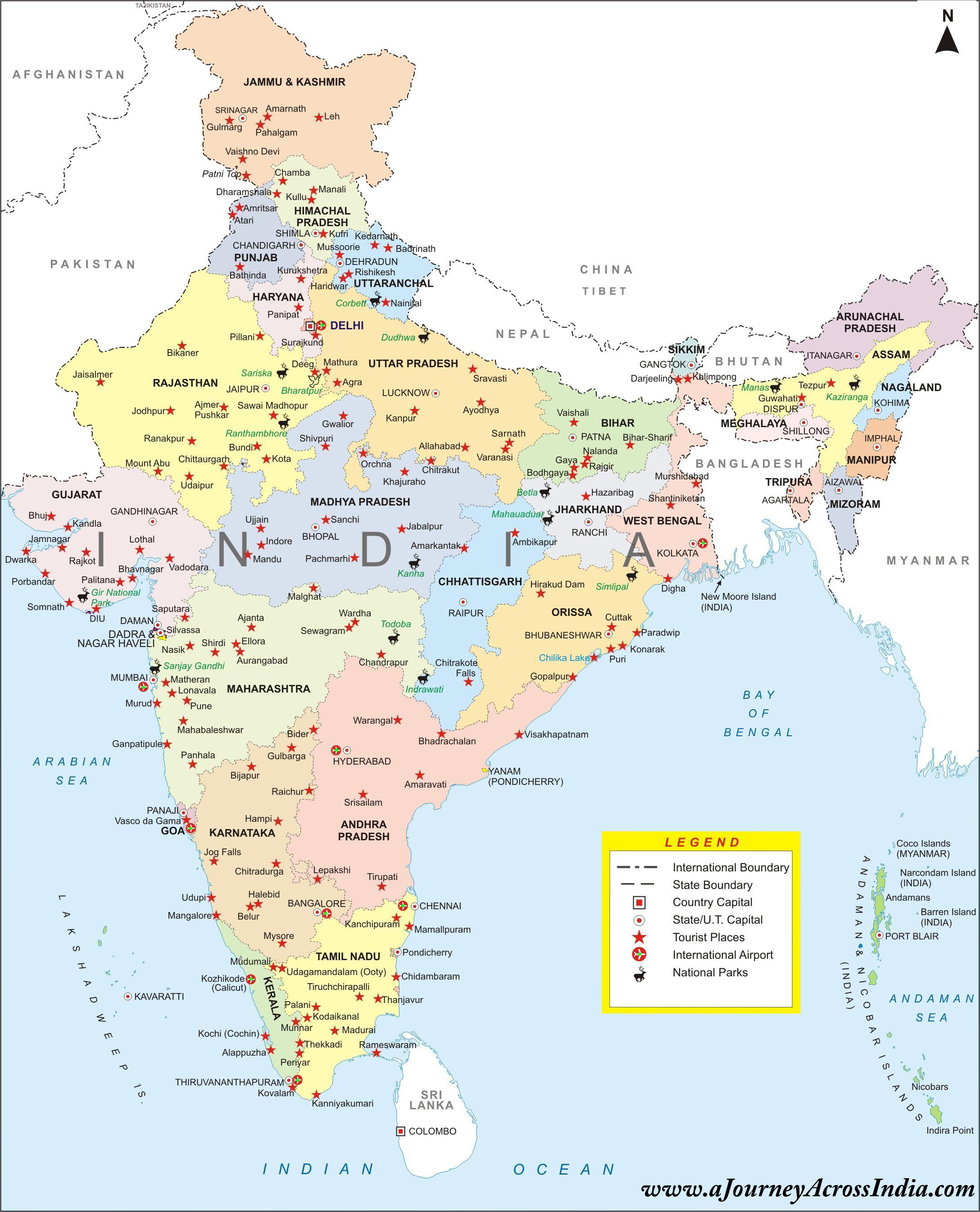 Different Types Of Maps Of India BragitOff