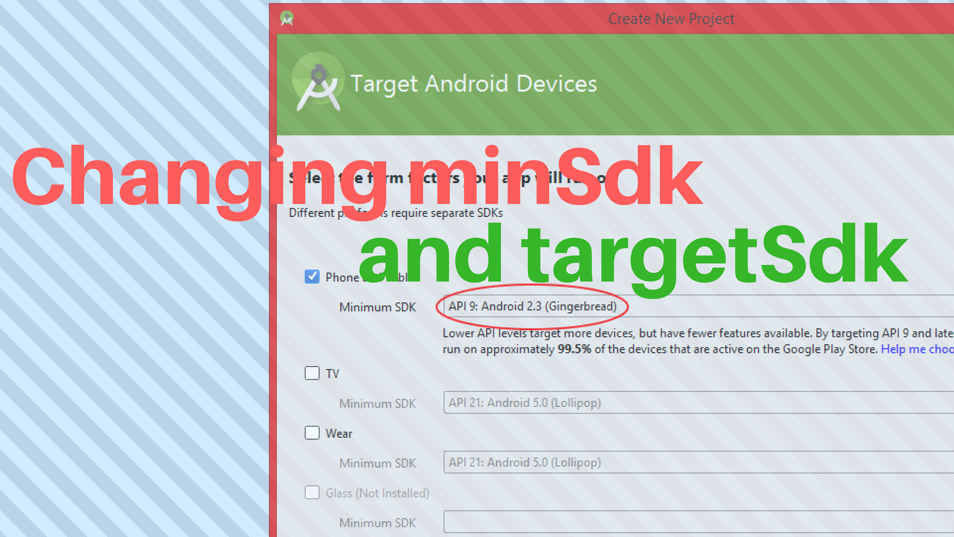 How To Change The Minsdk And Targetsdk On Android Studio Solution